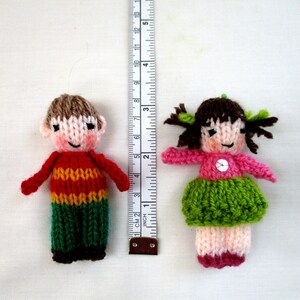 10 Tiny 3'' Dolls and Cottage Bag - Toy Knitting Pattern - Pocket Doll ...