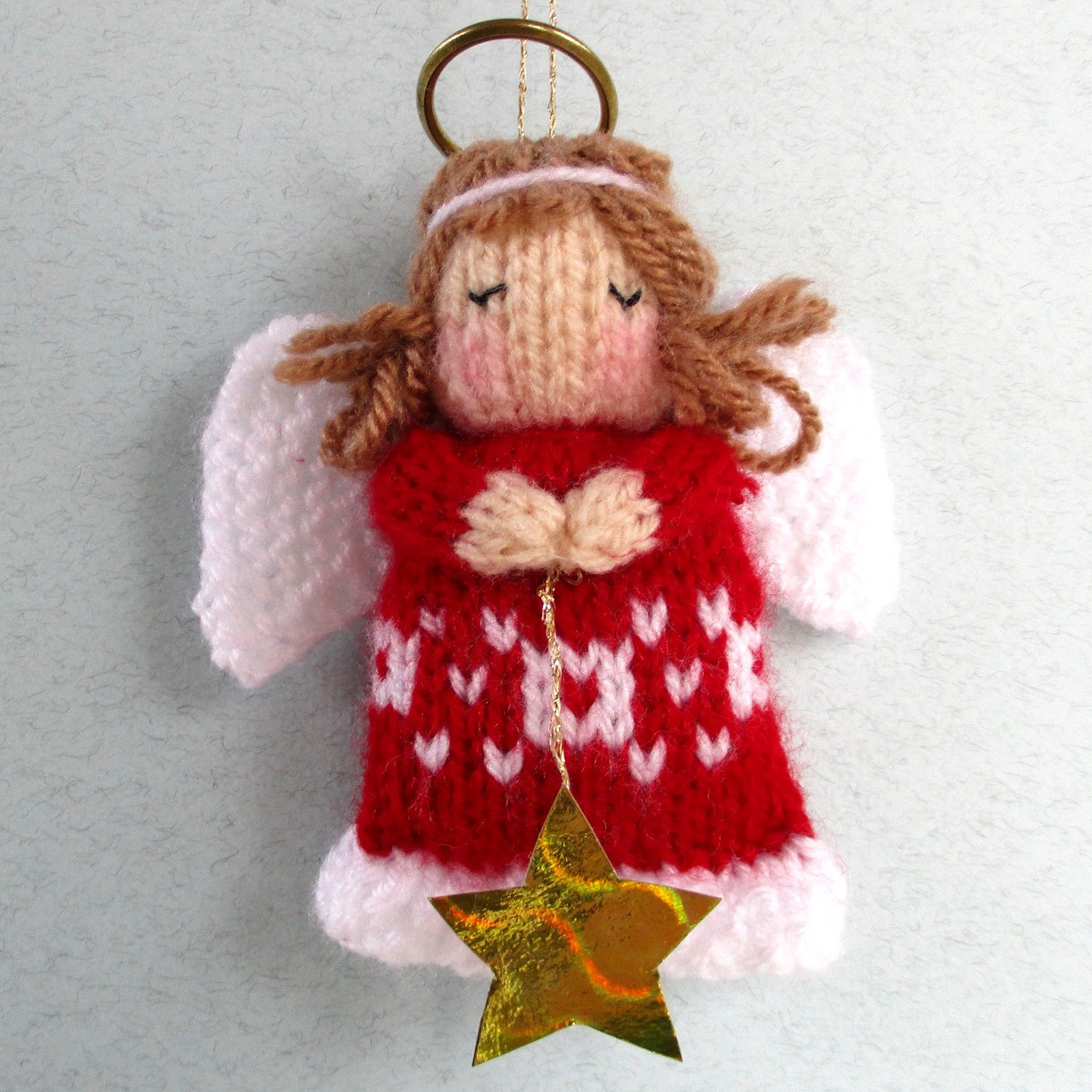 LITTLE ANGELS - 4" (10cm) - Angel Knitting Pattern, Christmas ...