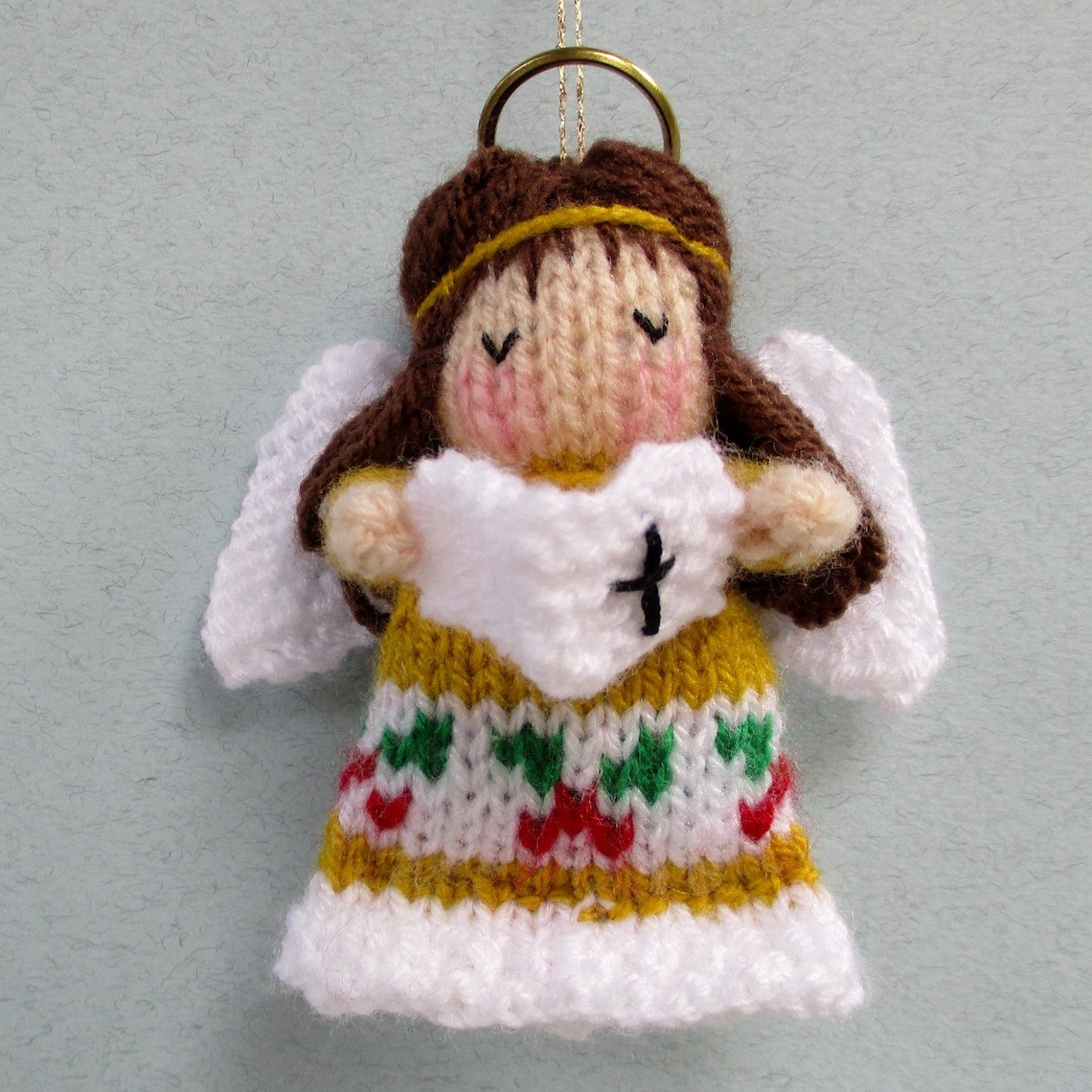 LITTLE ANGELS - 4" (10cm) - Angel Knitting Pattern, Christmas ...
