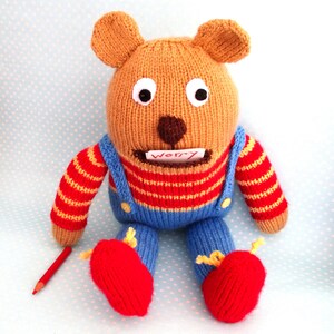 Worry Monster - Knitting Pattern - 10" (25cm)worry Eater - DK Yarn, 2 ...