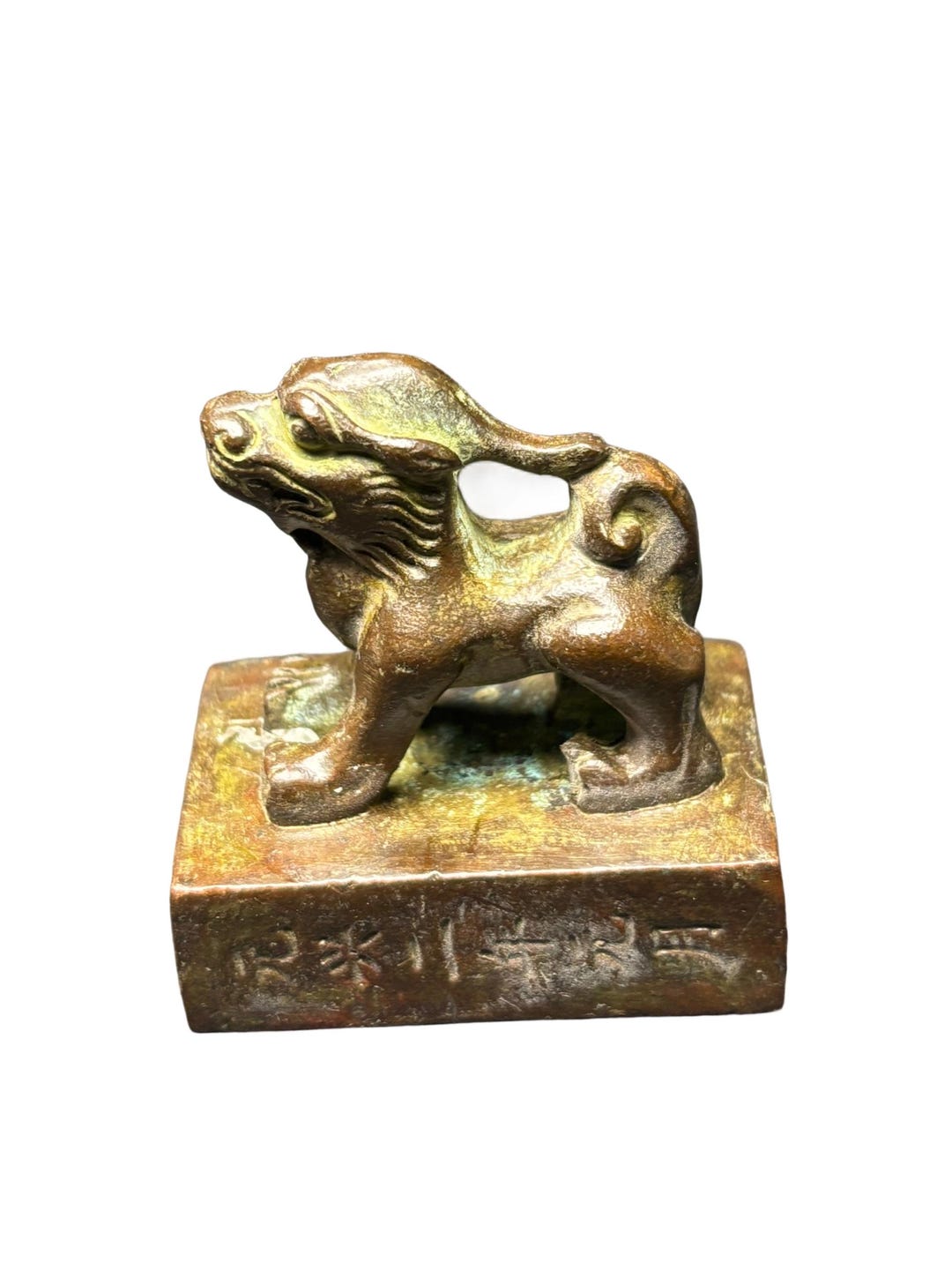 Vintage Pure Copper Unicorn Seal, to Attract Wealth and Fortune ...