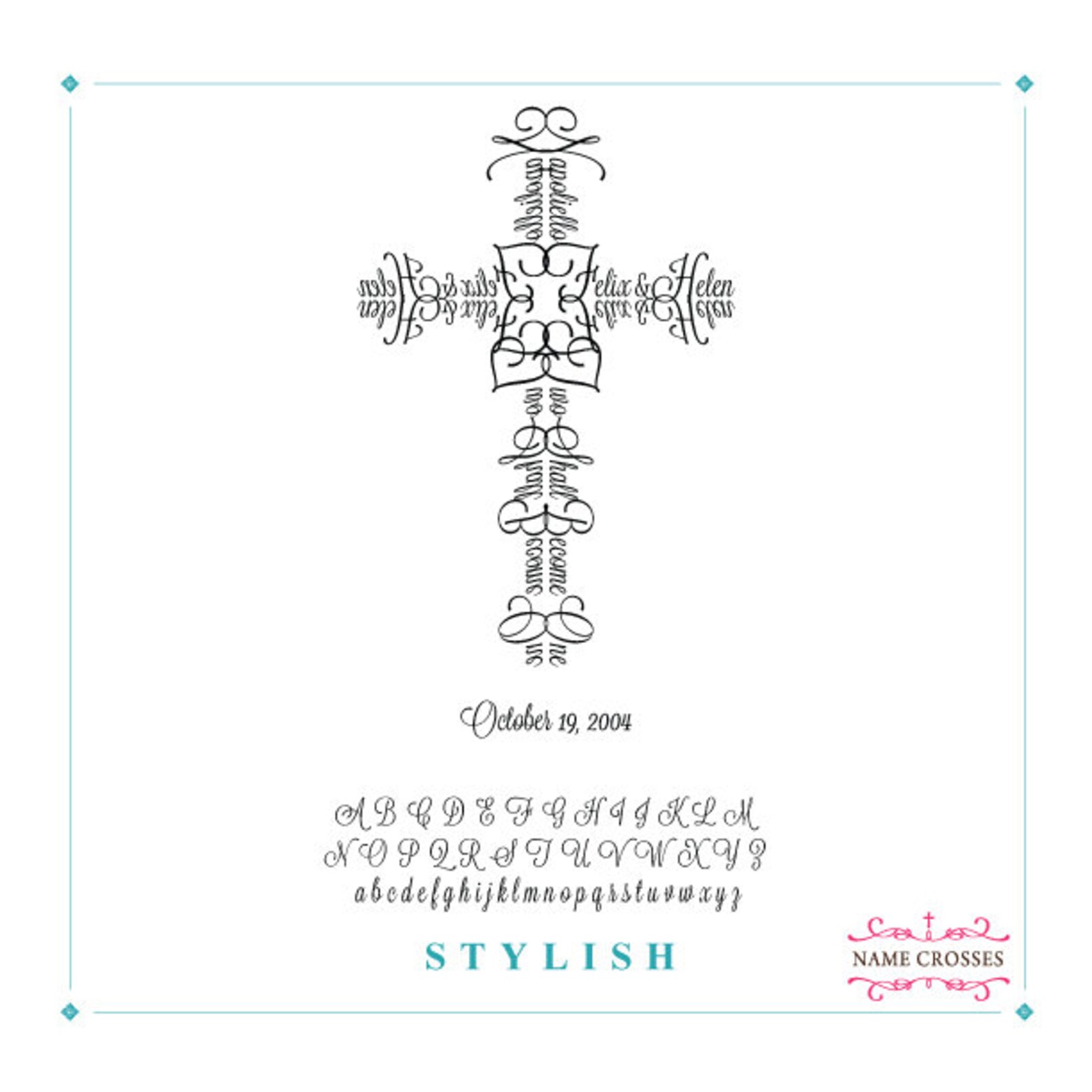 Wedding Cross Personalized Unique Wedding Gift Marriage Gift - Etsy