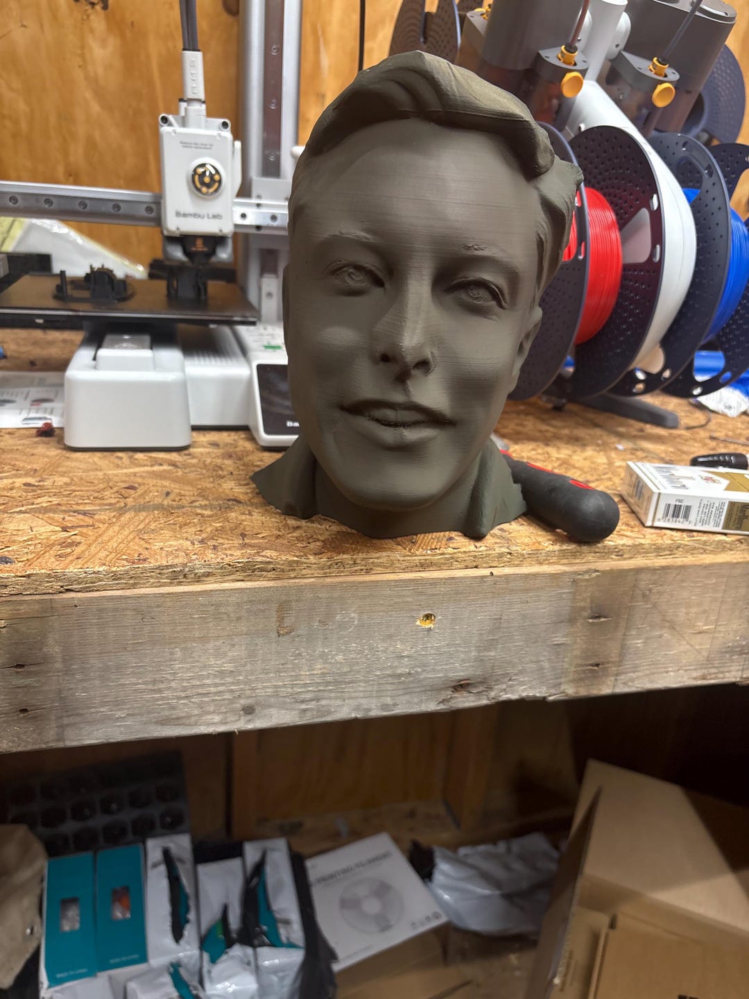 Elon Musk Head Phone Bust - Etsy