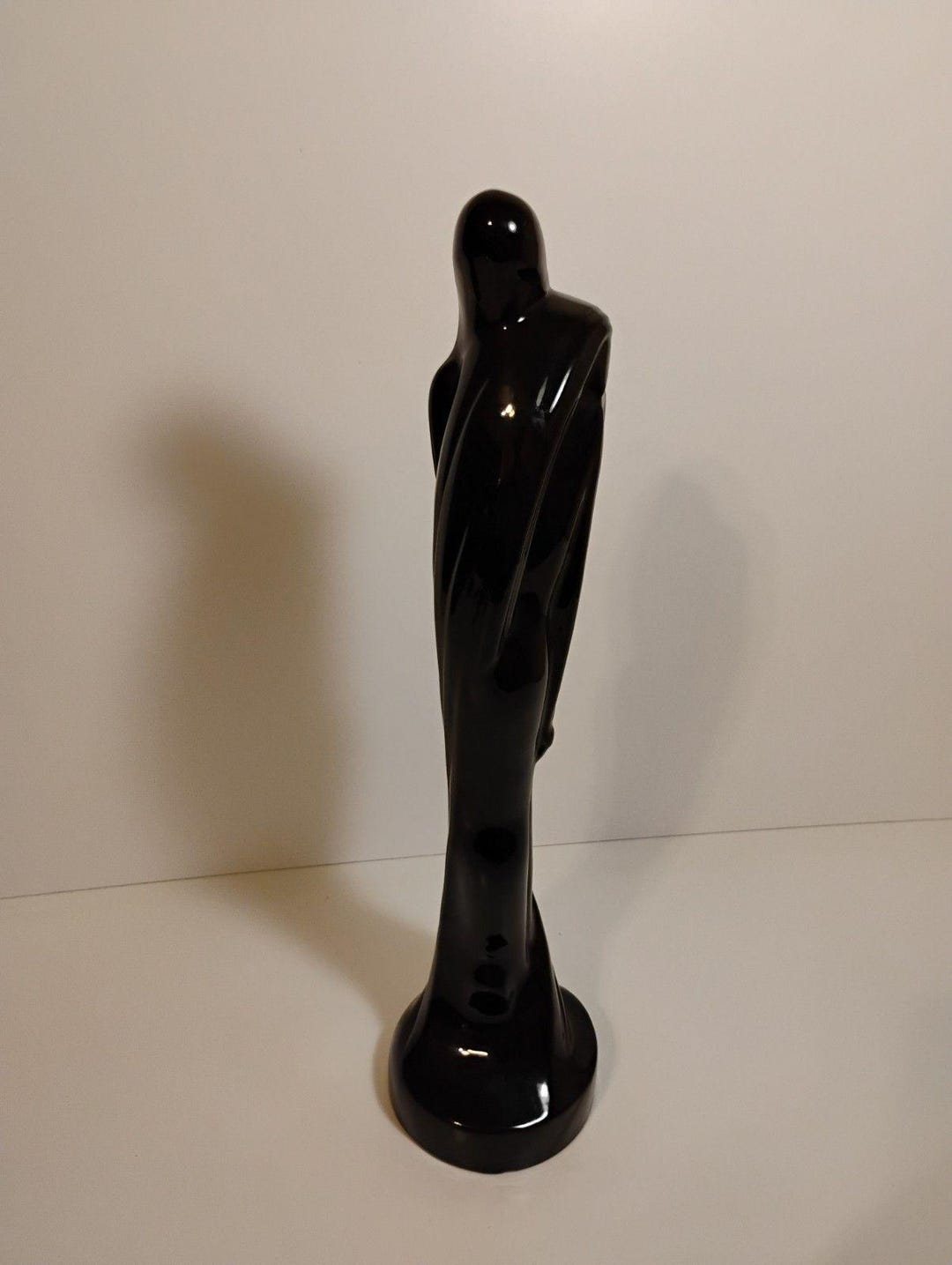 Vtg HAEGER Pottery ~ 80's Statue Entwined LOVERS Couple Art Deco 20 ...