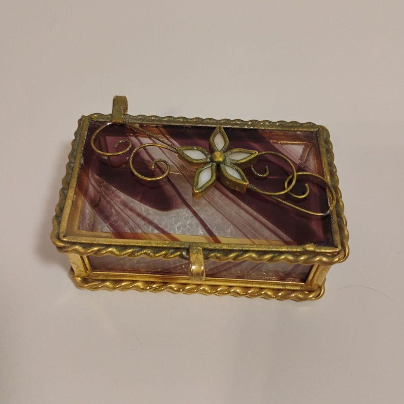 Stained Glass Box Hardware - Etsy