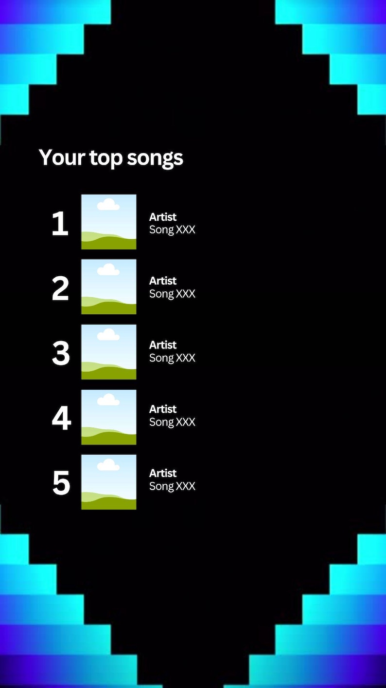 Animated: Spotify Wrapped 2024 - Etsy