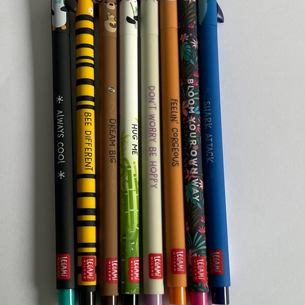 Limited Edition Legami Pens - Etsy UK