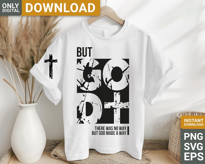 But God Svg Png, but God Shirt Svg, Created With a Purpose Svg ...