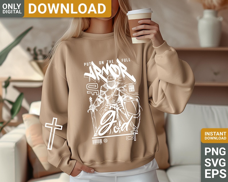 Pónganse toda la armadura de Dios SVG PNG, Armadura de Dios SVG ...
