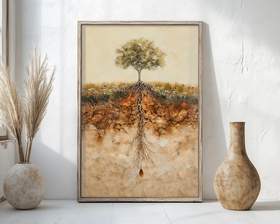 Parable of the Mustard Seed DIGITAL PRINT, Christian Art, Jesus Poster ...