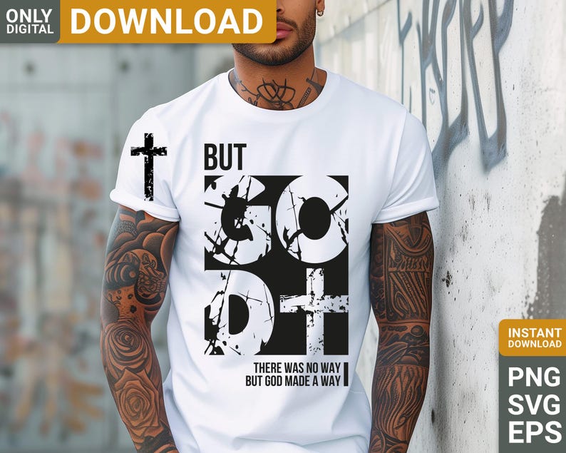 But God Svg Png, but God Shirt Svg, Created With a Purpose Svg ...