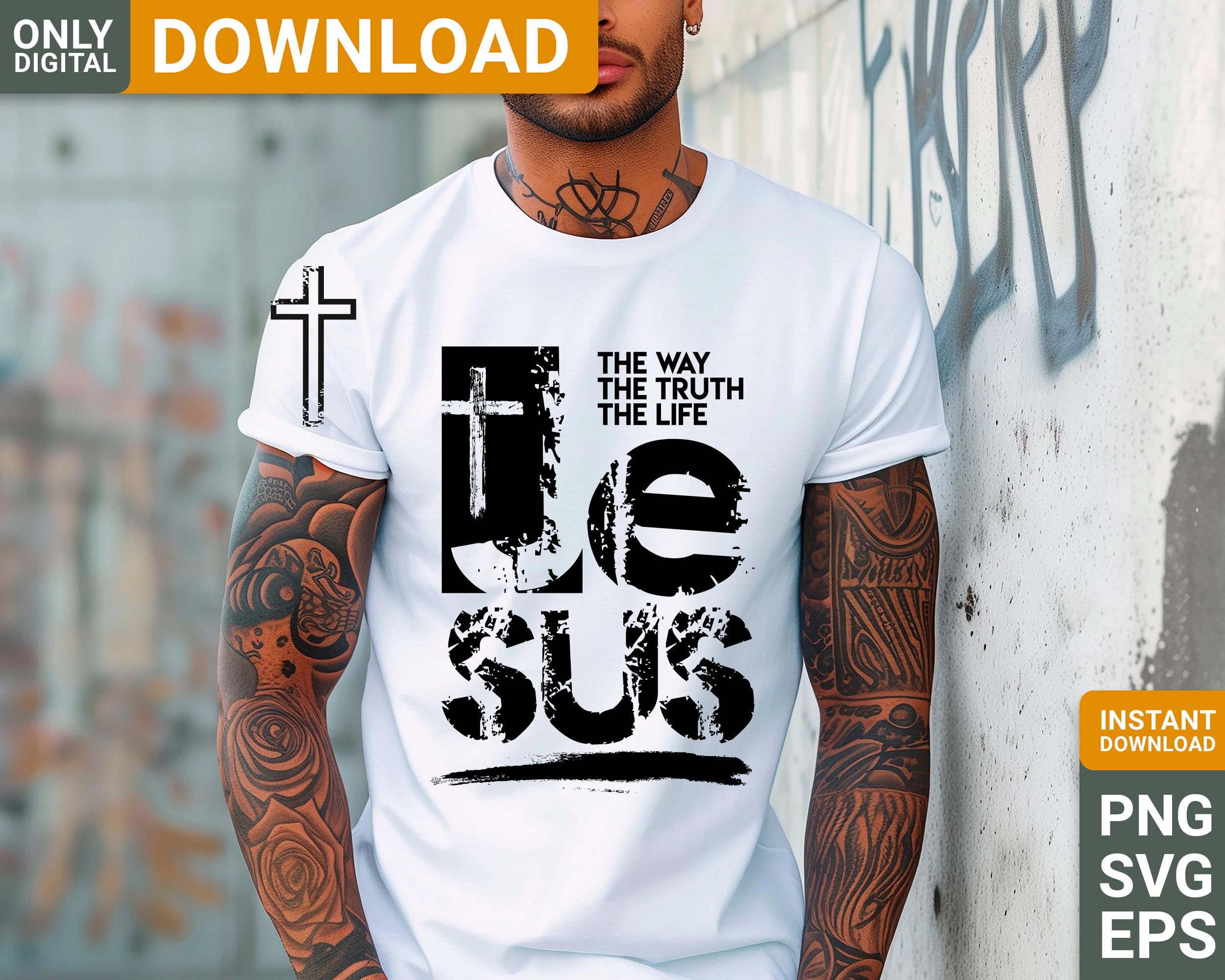 Jesus Christ Retro Christian Svg Png Design, Bible Verse , Faith Svg ...