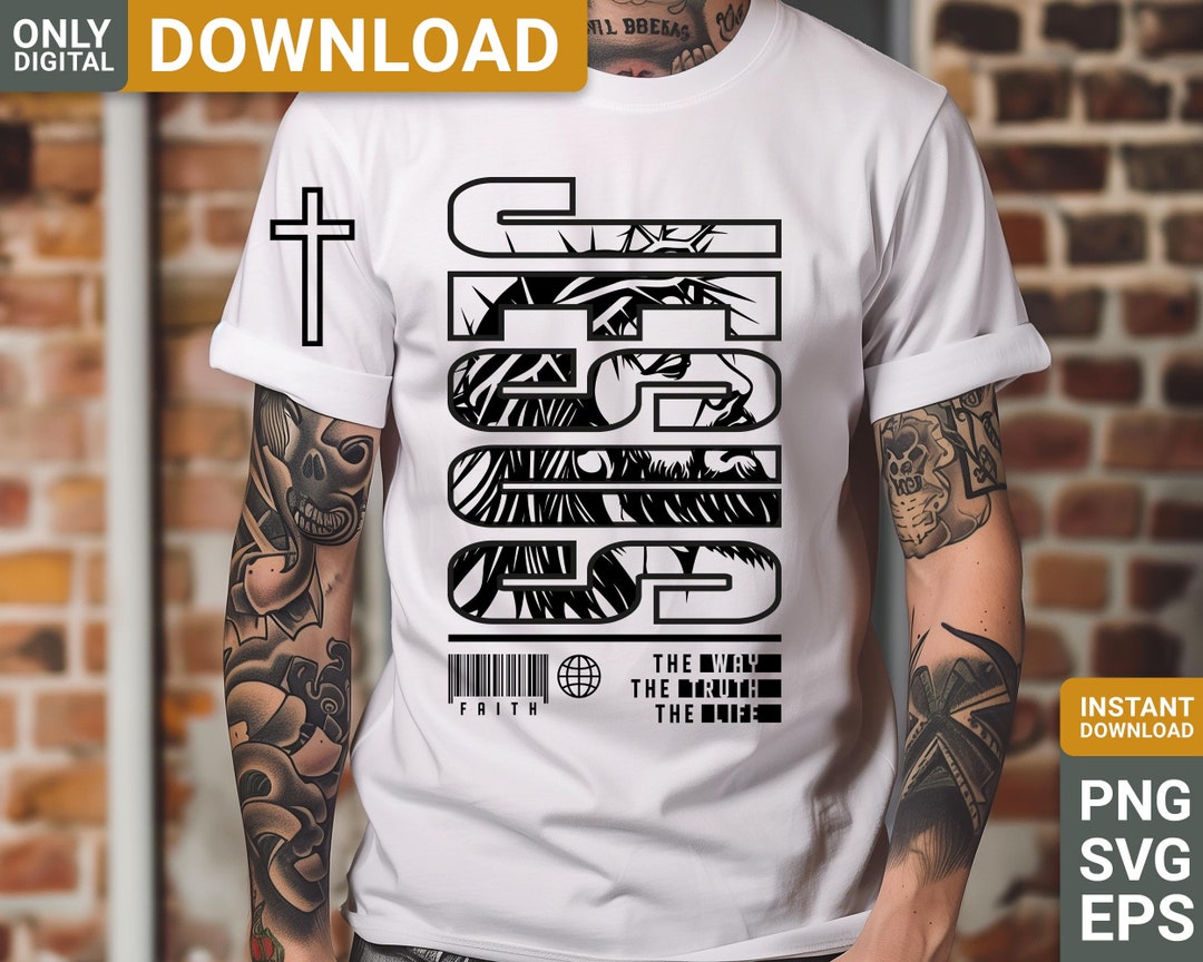Jesus SVG PNG, Christian Shirt Design (digital Download) - Etsy