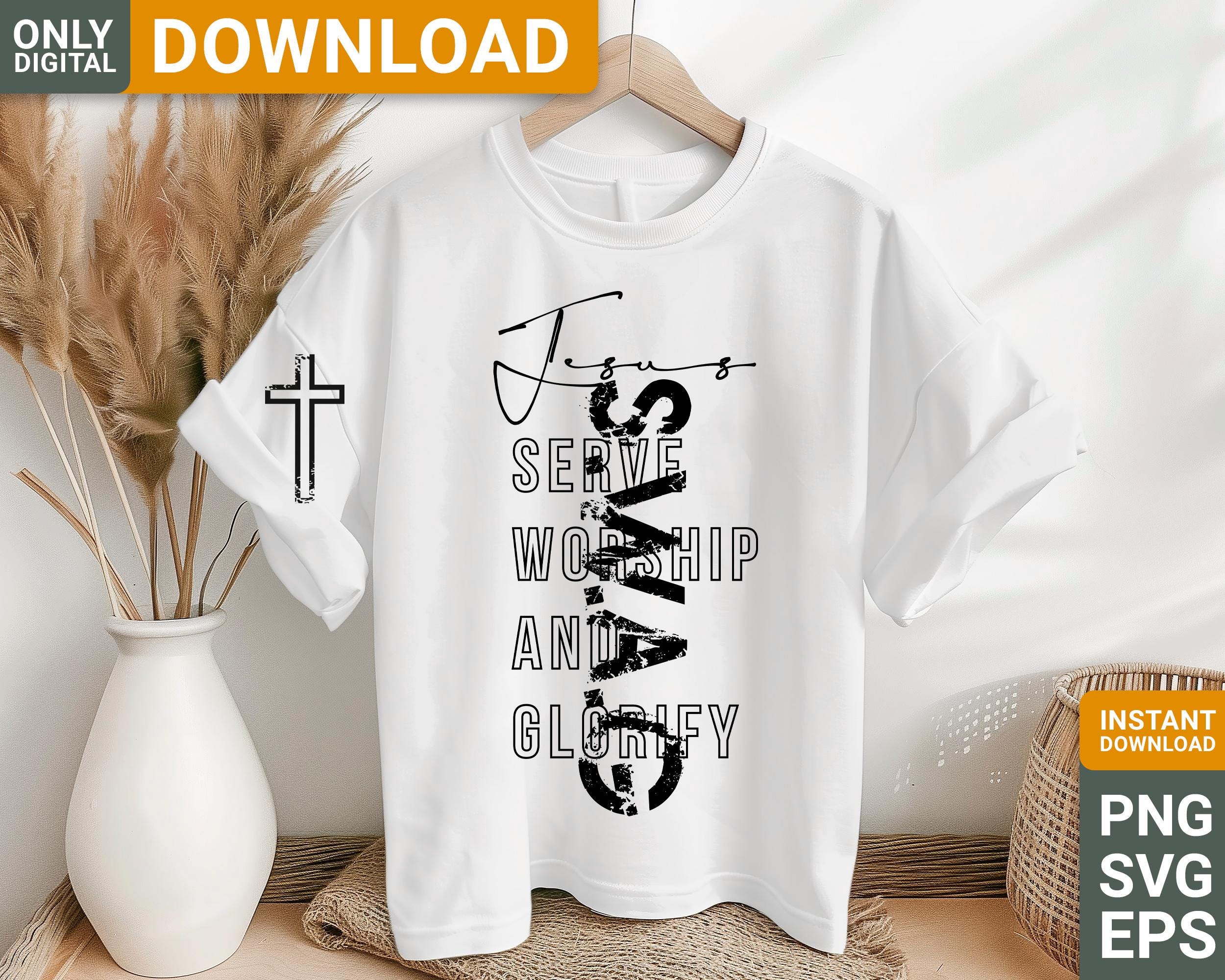 Jesus SWAG Svg Png, Serve Svg, Worship Svg, Glorify Svg, Christian Svg ...