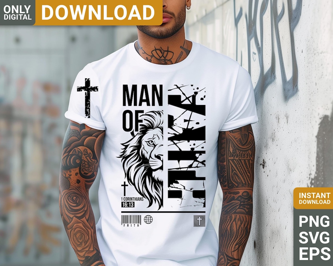 Man of God Svg,jesus Svg, Cross SVG, Christian Svg Png, Man of Faith ...