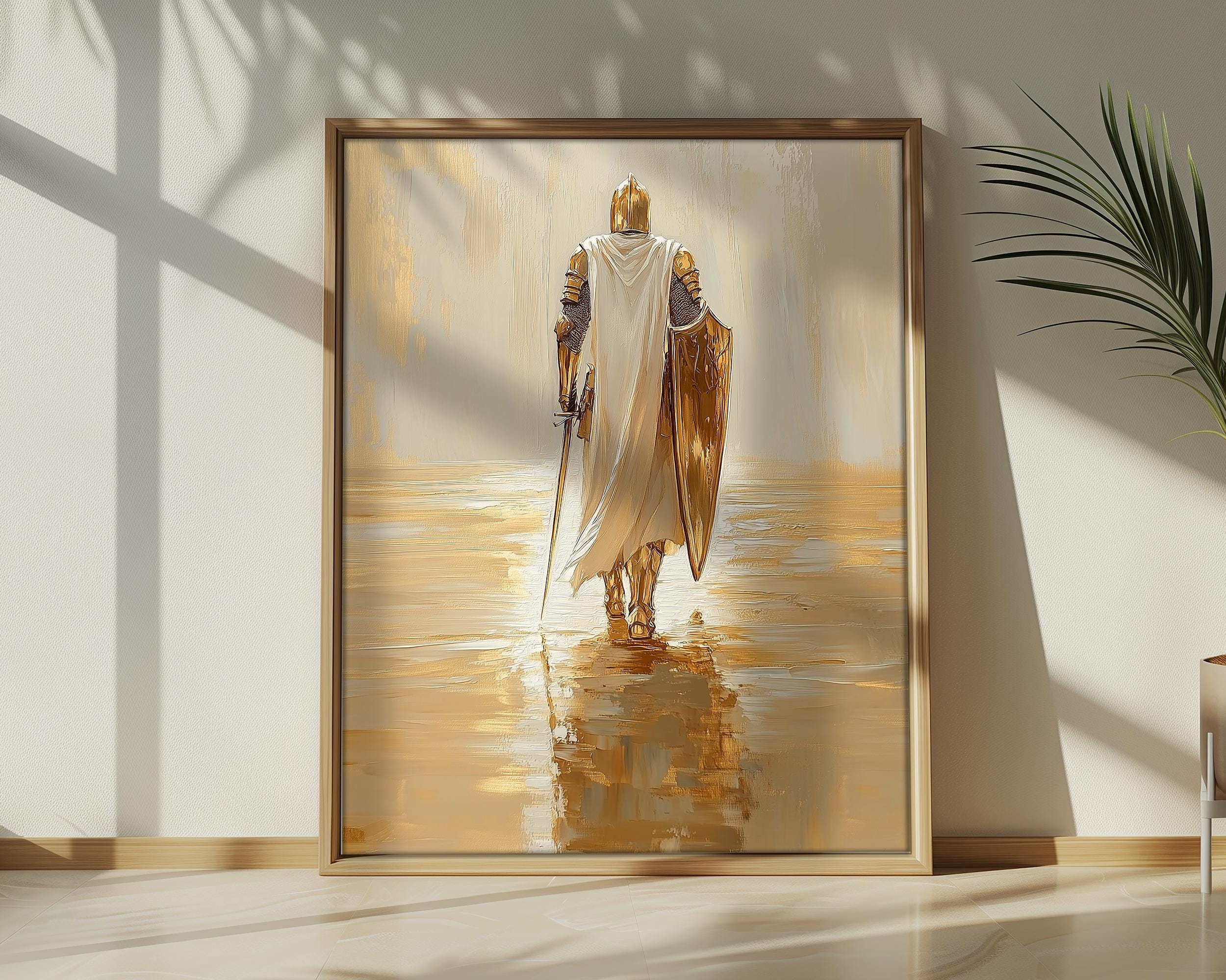 Full Armor of God Christian Wall Art Printable, Ephesians 6:13-17 ...