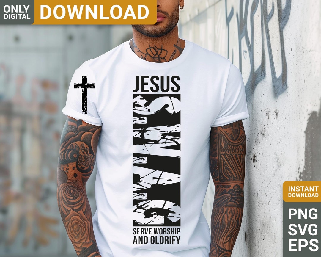 Jesus Christ Svg Png Christian Design, Jesus Shirt Design, Faith Svg ...