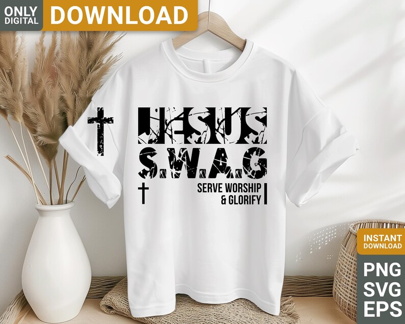 Jesus Serve Worship SVG, Christian Faith PNG (digital Download) - Etsy