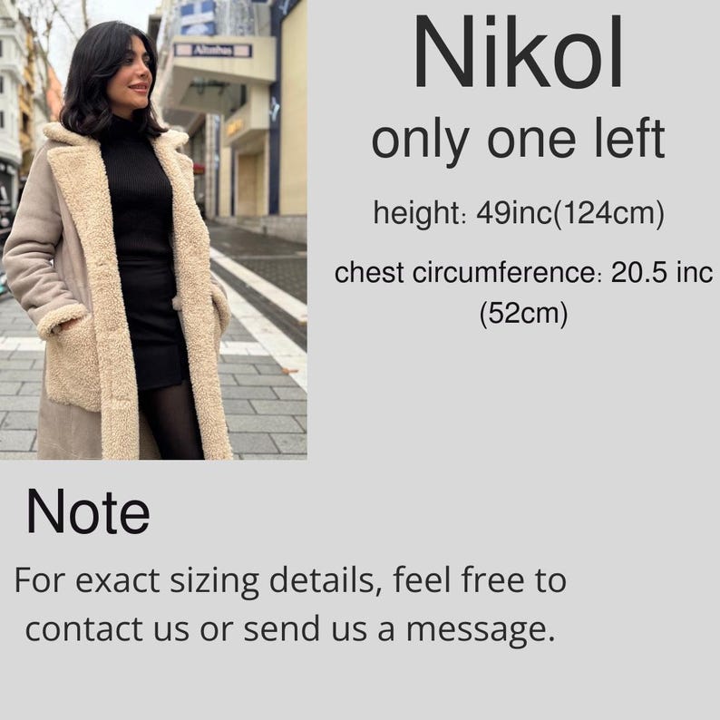 Reversible Shearling Sheepskin Coat for Women Genuine Lambskin Leather ...