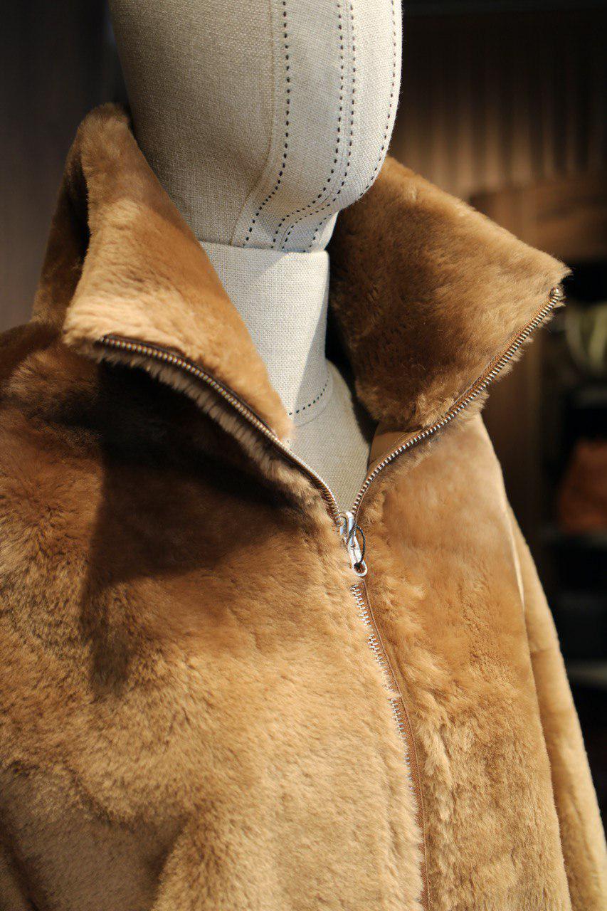 Handmade Reversible Lambskin Shearling Coat: Luxury Turkish Winter ...
