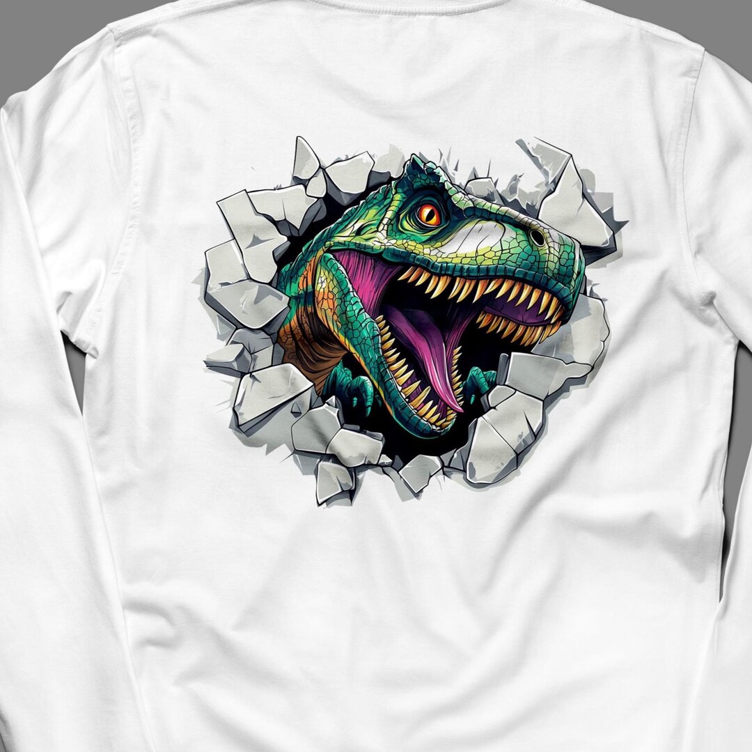 3D Dinosaur, Trex Png T Rex Scratch Png, 3d Cracked Hole Png, Dinosaur ...