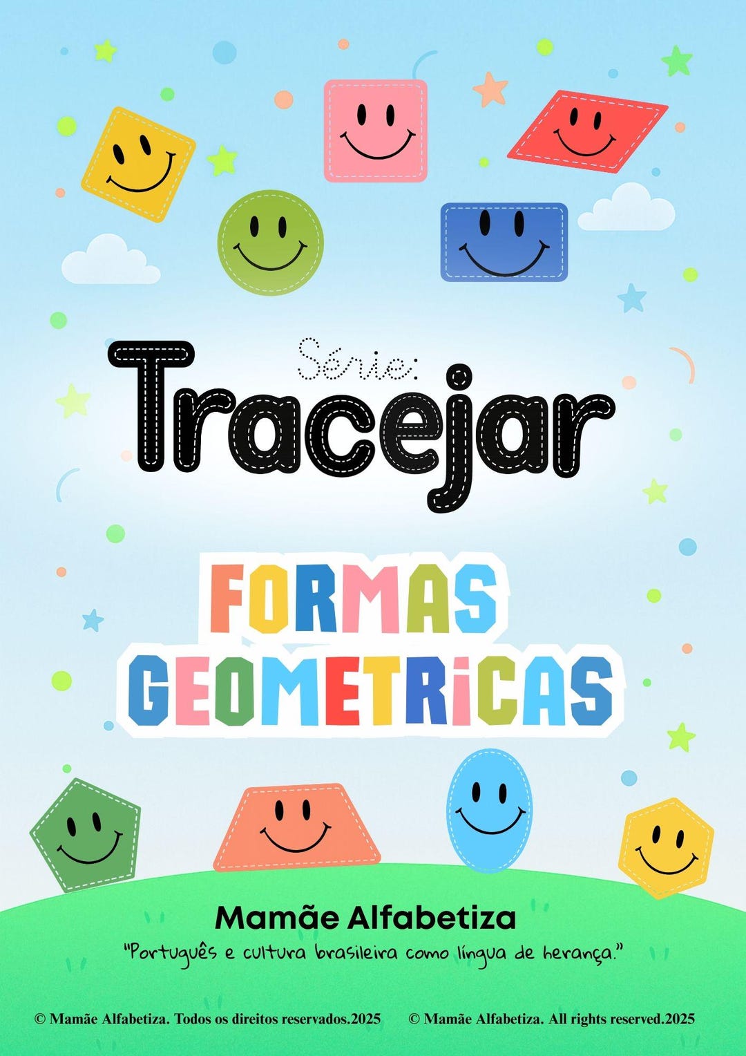 Bilingual Geometric Shapes Tracing Activity – Learn Portuguese (PDF ...