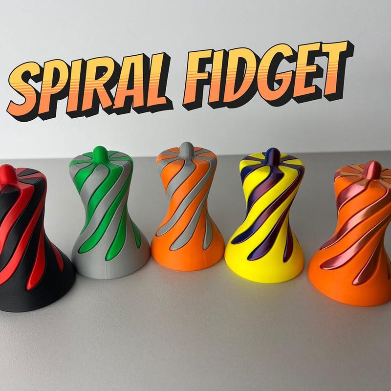 Spiral Passthrough Fidget - Etsy