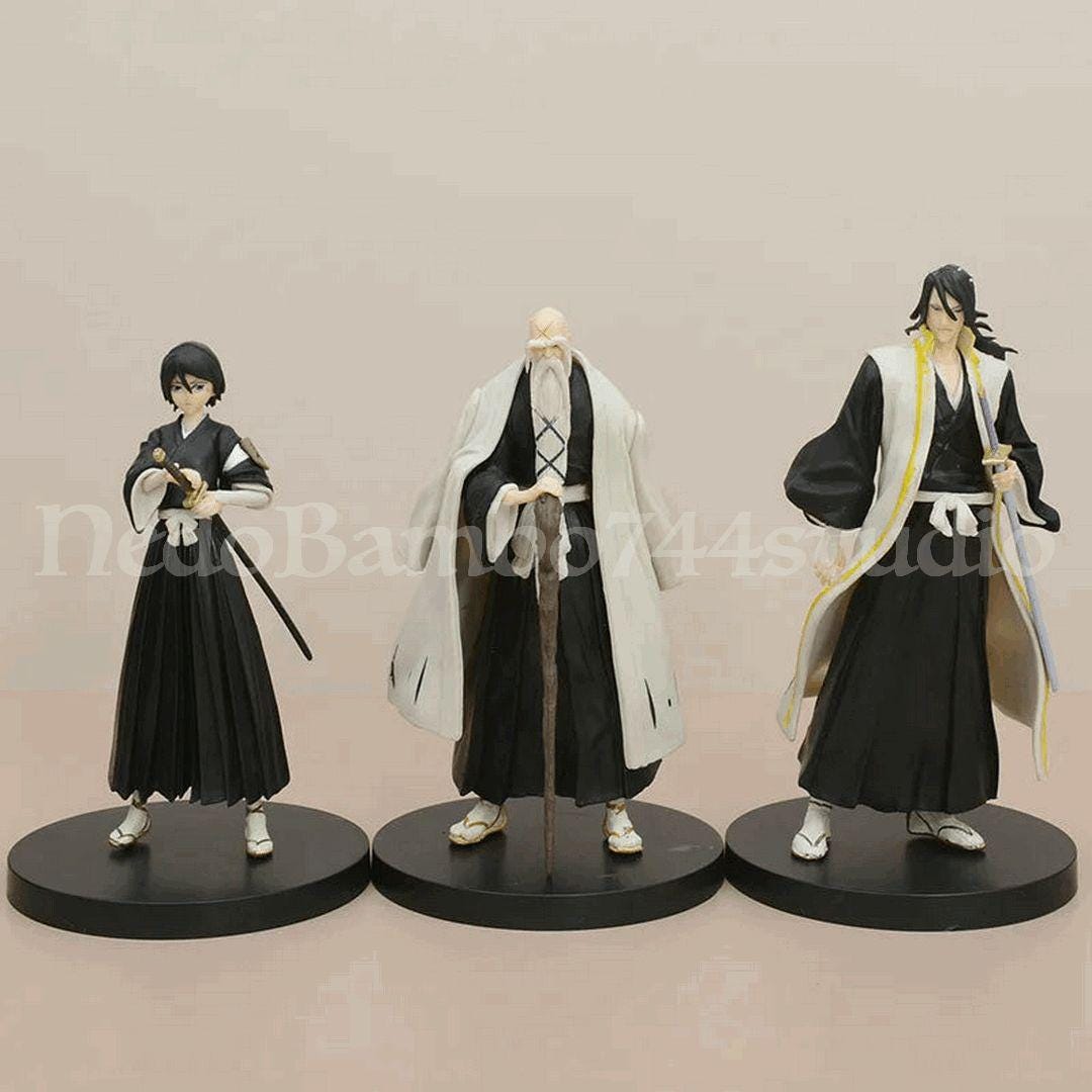 Bleach Rukia Kuchiki Figure Collectible Anime PVC Toy Gift - Etsy