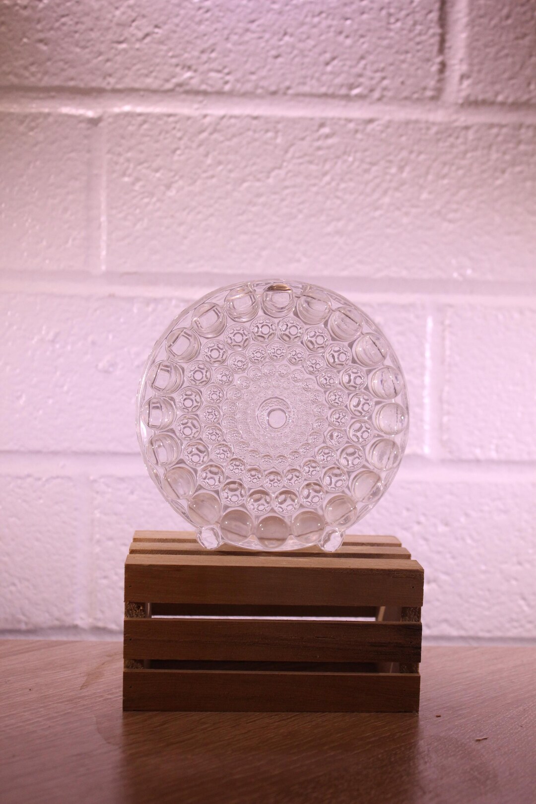 Beyer-kristall Style Bubble Optic Floral Arranger - Etsy