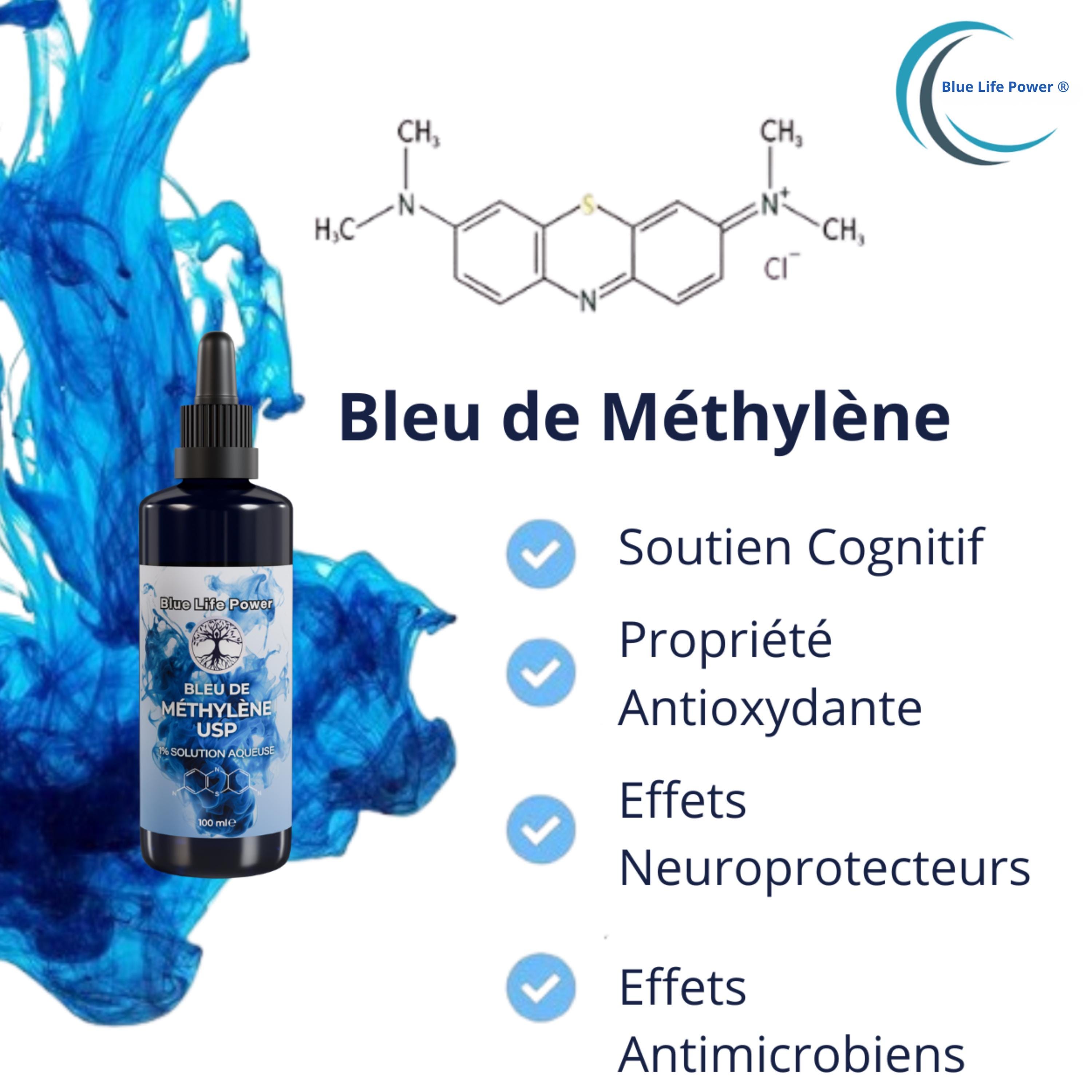 Methylene Blue - Methylene Blue Grade USP 1% - Methylene Blue 100 Ml ...