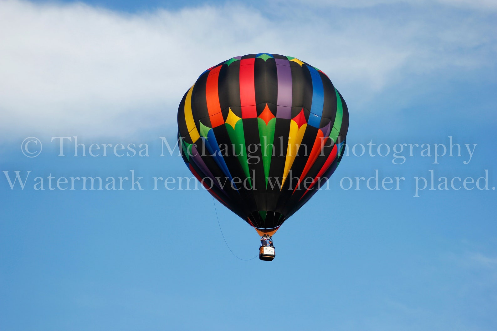 Hot Air Balloon, Goth Pride Balloon, St. Louis, the Great Forest Park ...
