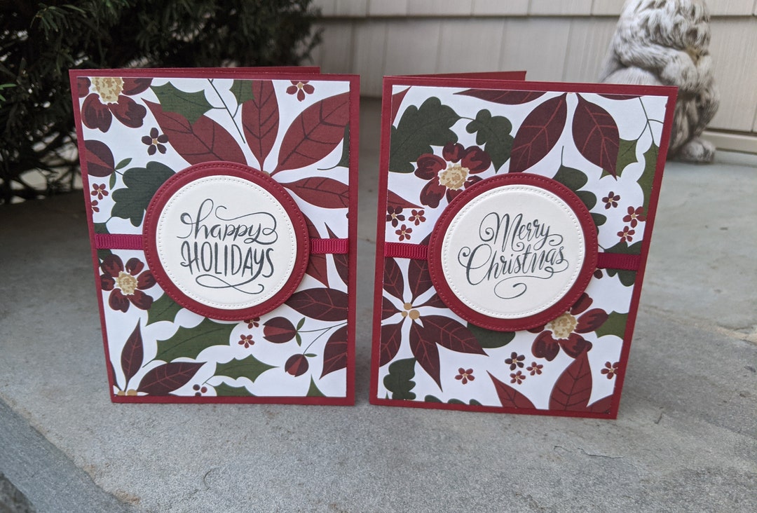 Card Set of 6 Christmas Cards - Etsy