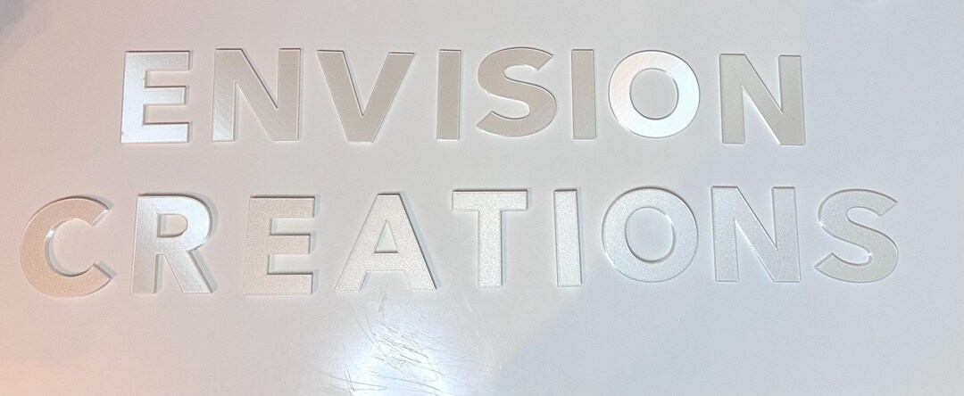 Business Name Sign 3d Printed, Regular - Etsy