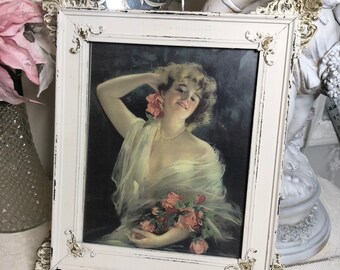 Victorian Lady Print | Etsy