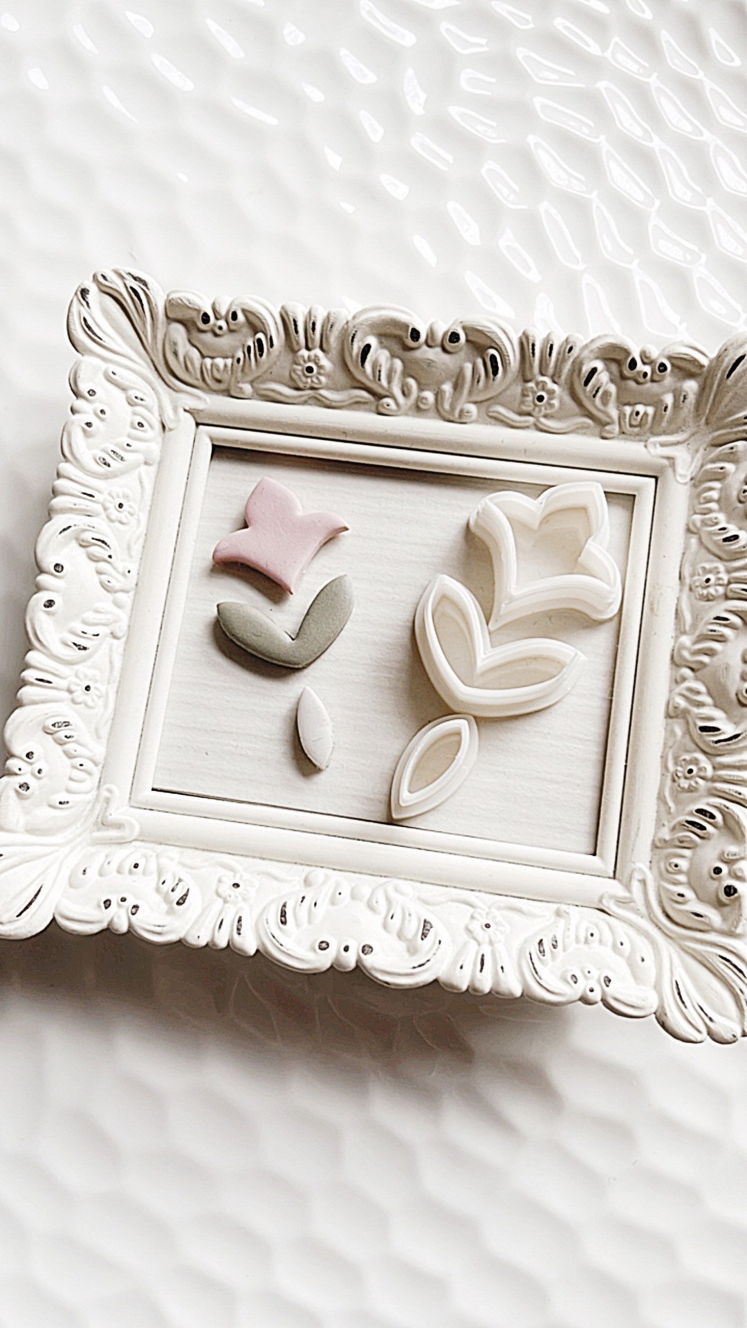 Tulip Abstract Shaped Polymer Clay Cutter Set | Trio Clay Cutter Set ...