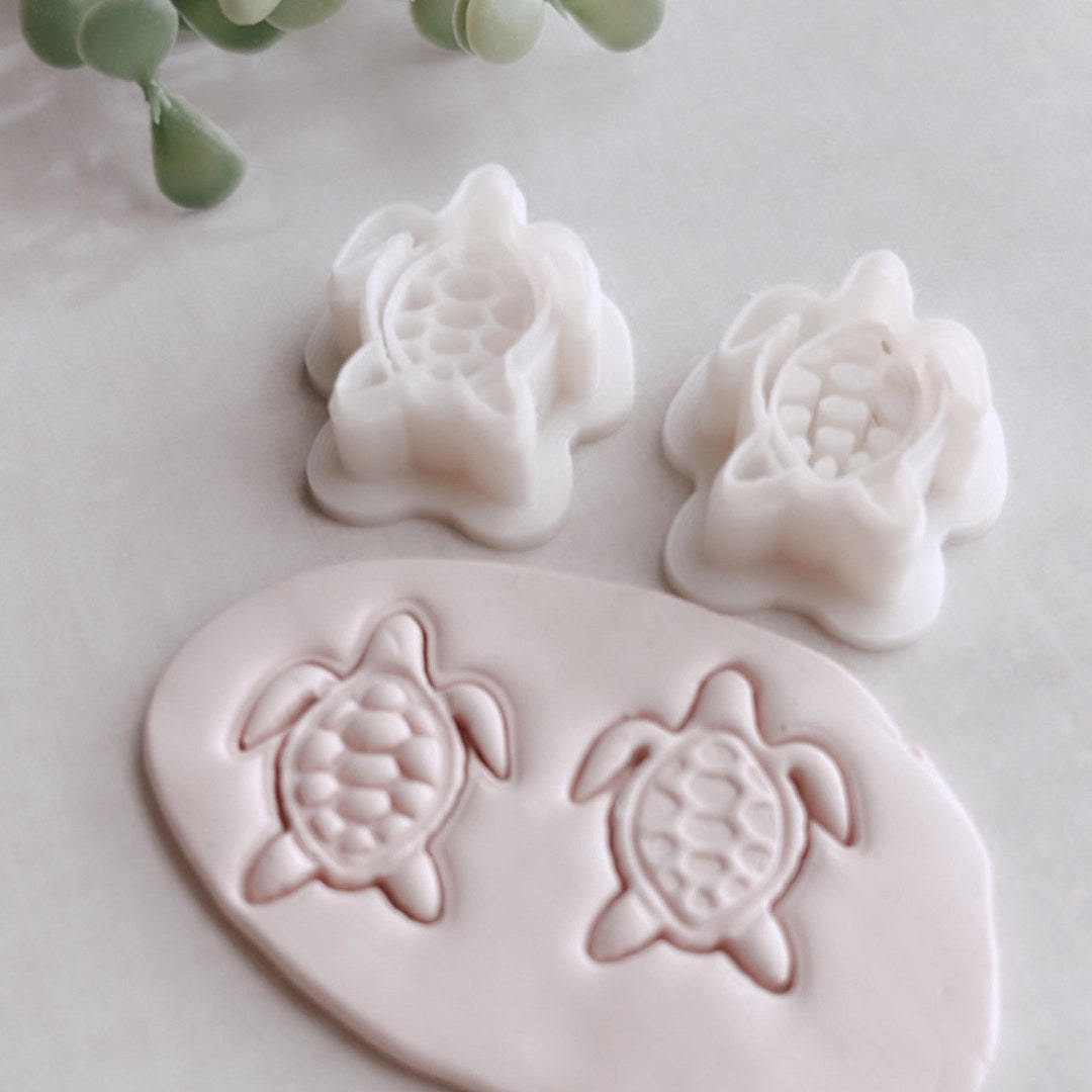 Turtle Shaped Polymer Clay Cutter | Polymer Clay Cutter | Sea Cutters ...