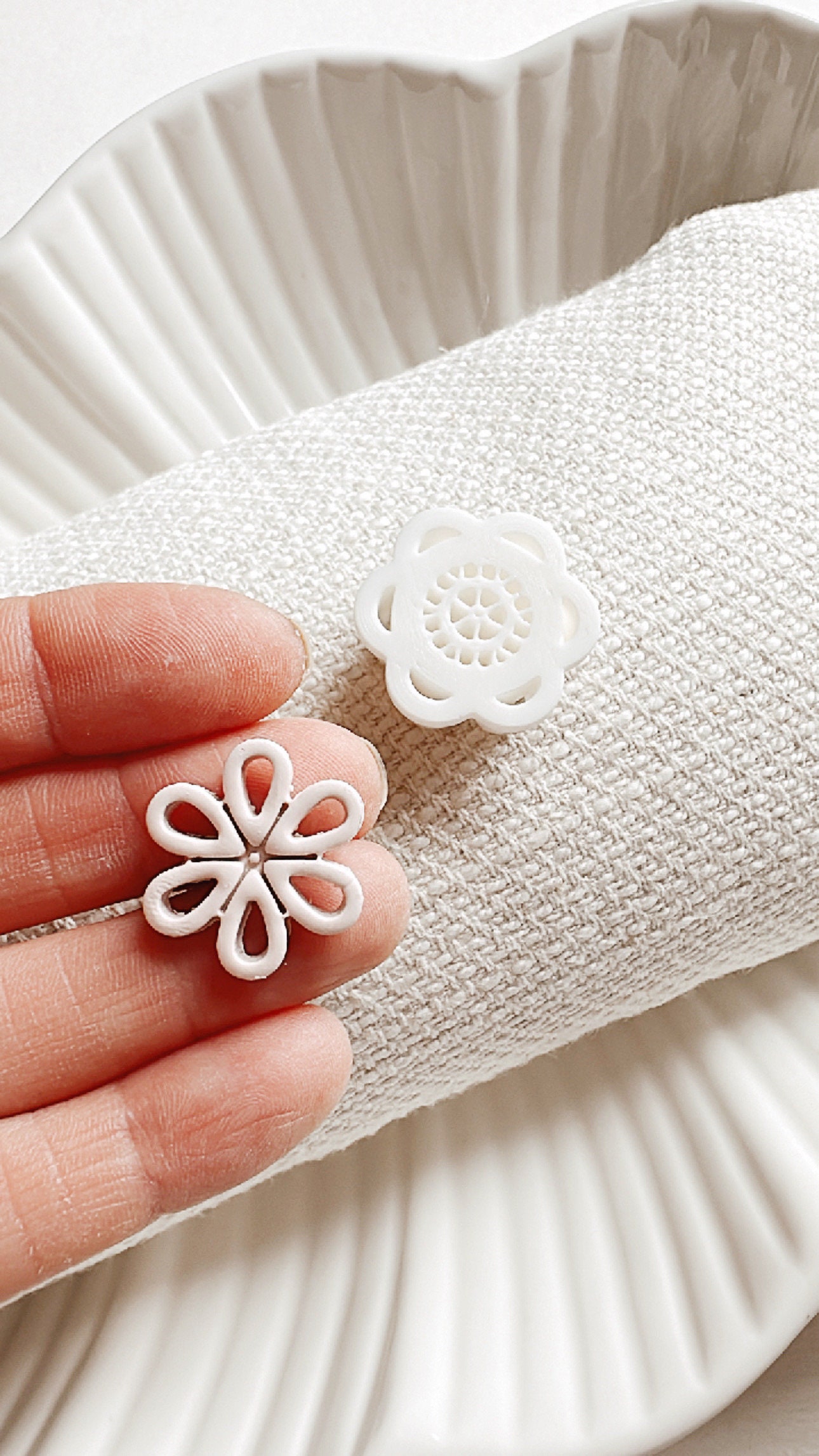 Cutout Daisy Shaped Polymer Clay Cutter | 2 Styles to Choose From ...
