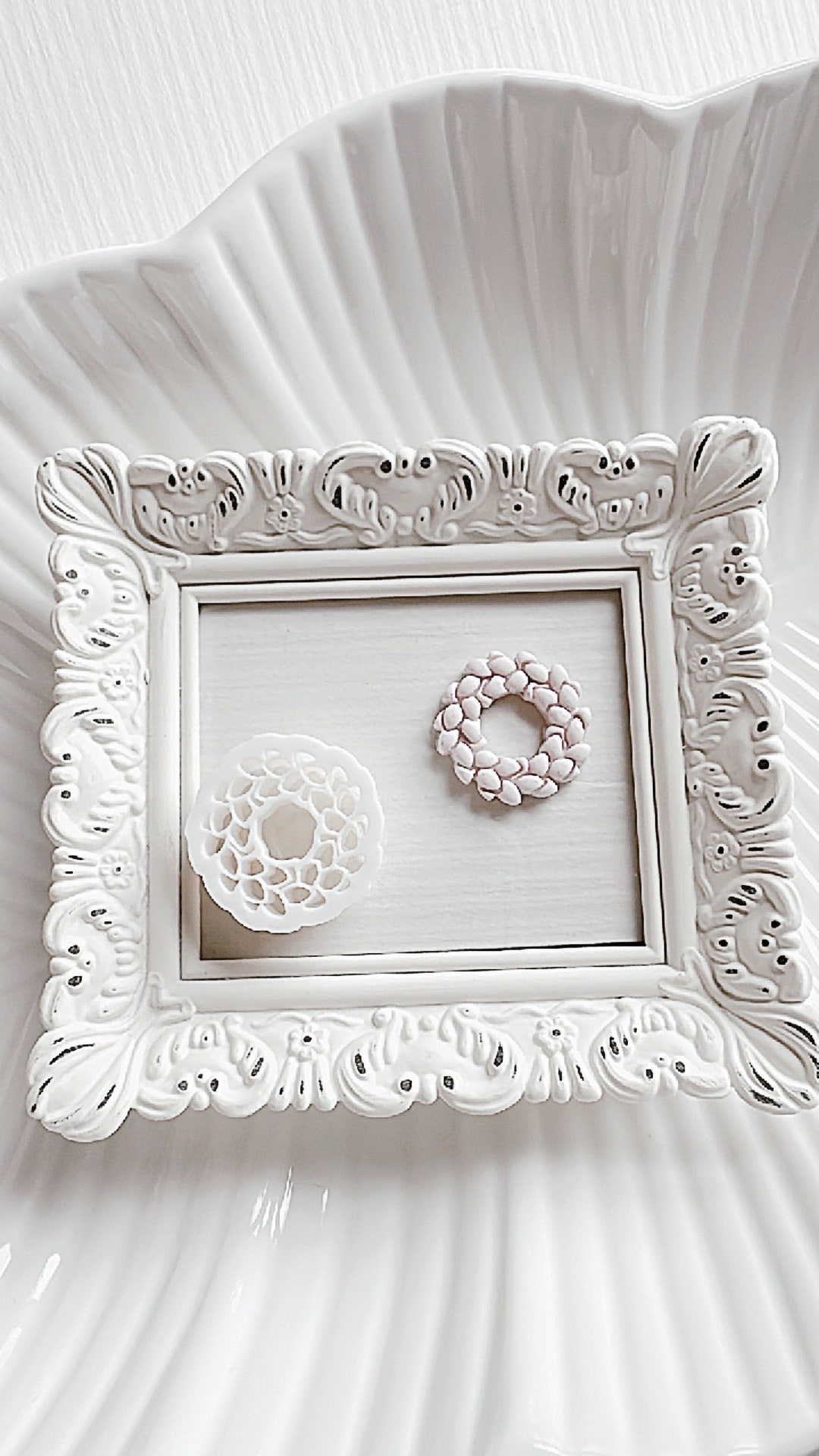 Scalloped Laurel Leaf Shaped Fall Polymer Clay Cutter | Grecian Leaf ...