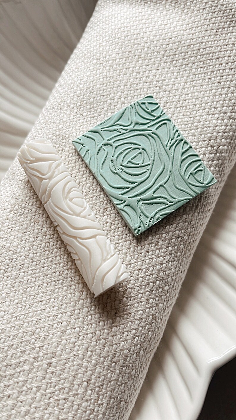 Polymer Clay Mini Texture Rollers | Choose Single Clay Roller or Set ...