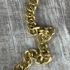 Versace Gold Curb Chain Medusa Charming Pendant Necklace - Etsy
