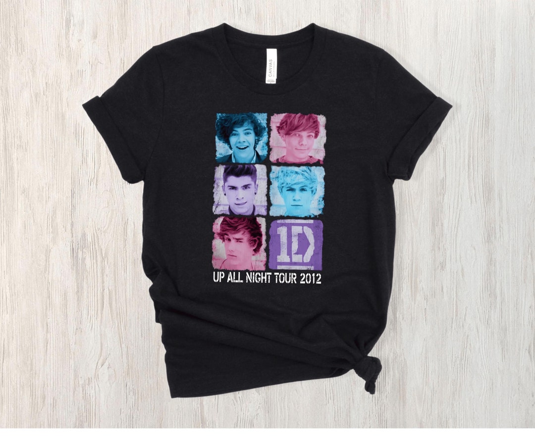 One Direction up All Night Tour 2012 Shirt | 1D Band Tee | Directioner ...