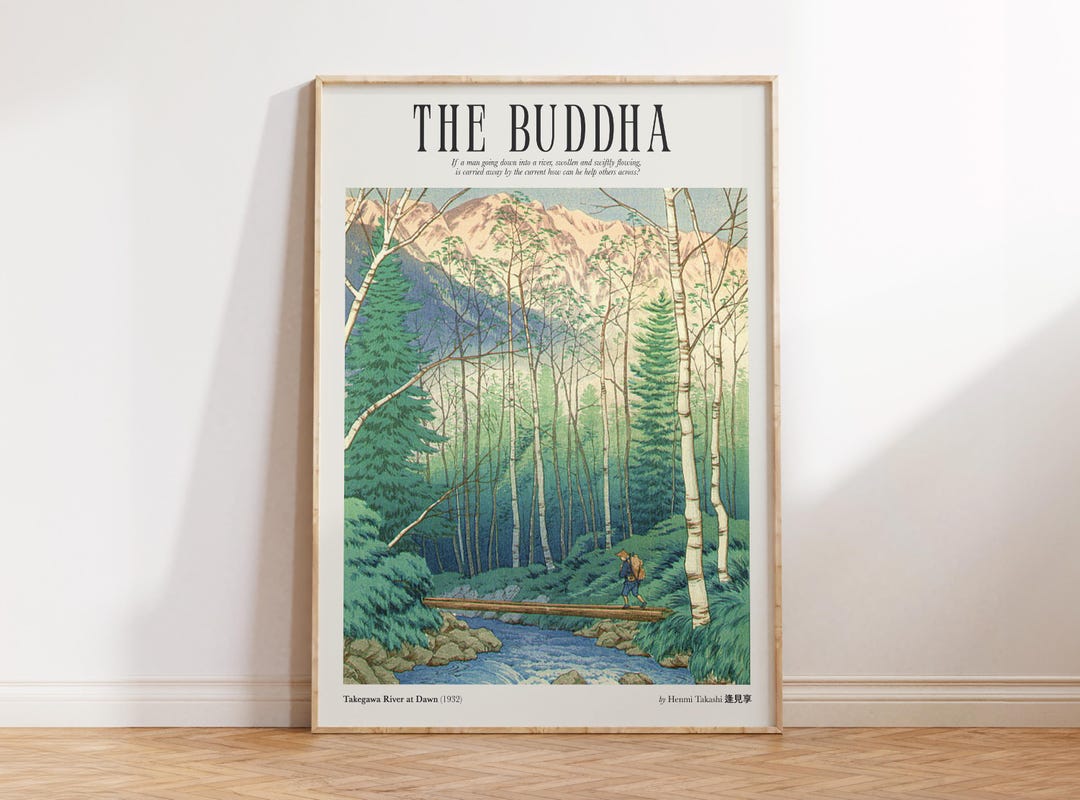 Buddhist Poster Art, Buddha Art, Japanese Art, Spiritual Art, Religious ...