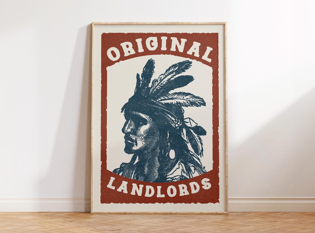 Native American Art, Southwestern Poster, Indian Art, Retro American ...
