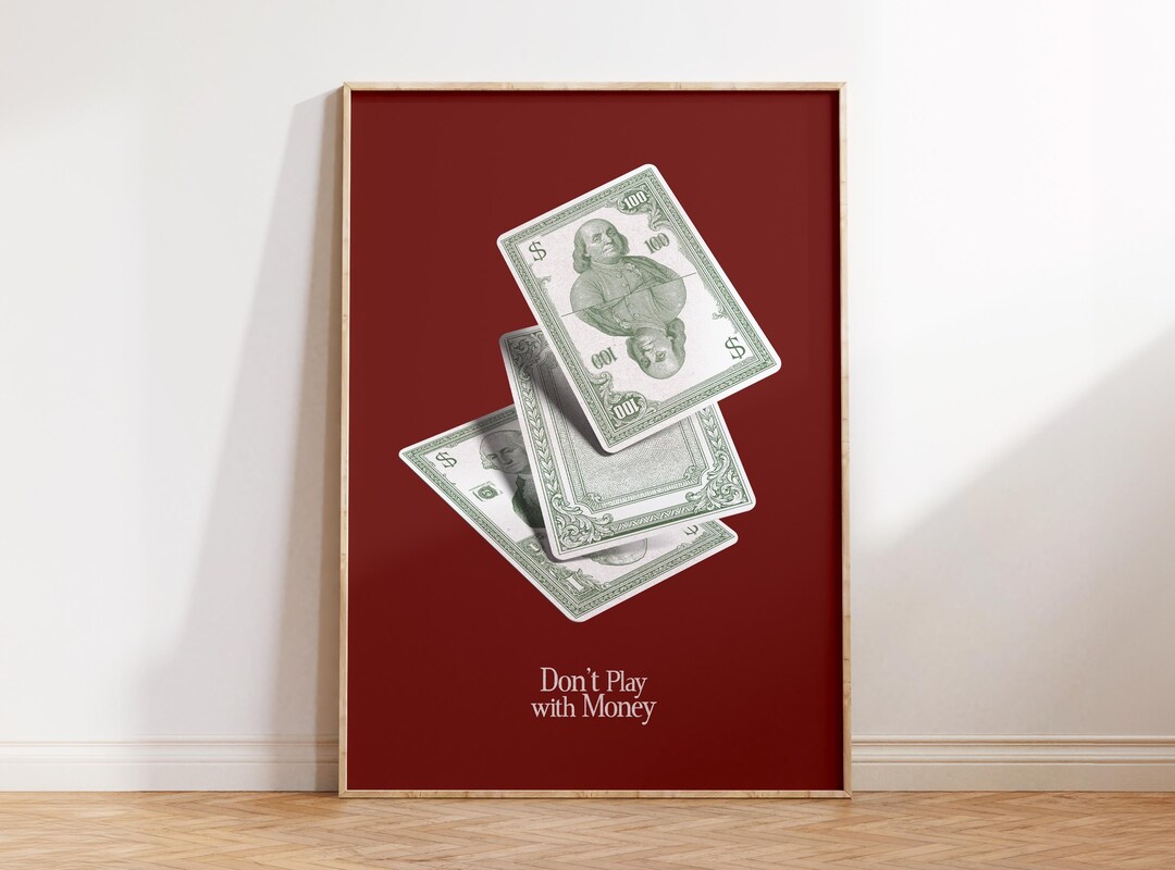 Dollar Finance Wall Art, Wall Street Art, Money Wall Art, Finance Decor ...