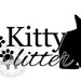 Vinyl Container Label Kitty Litter | Etsy