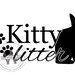 Vinyl Container Label Kitty Litter - Etsy