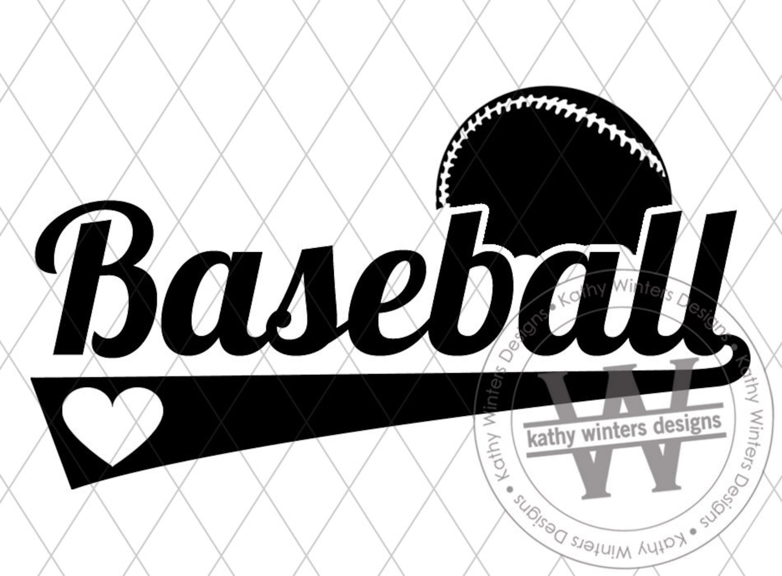 Vehicle Decal Baseball Love - Etsy