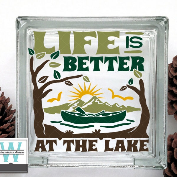 Lake Life Decal - Etsy