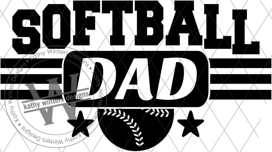 Vehicle Decal Softball Mom/dad - Etsy