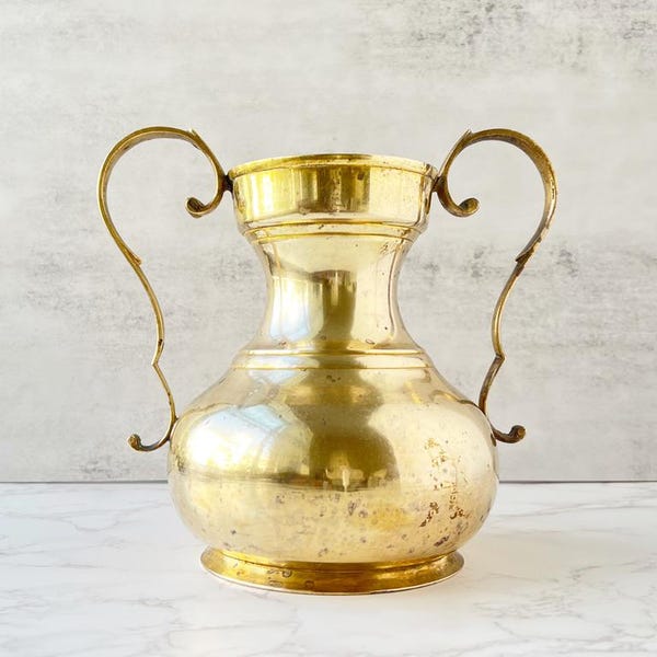 Double Handle Vase - Etsy